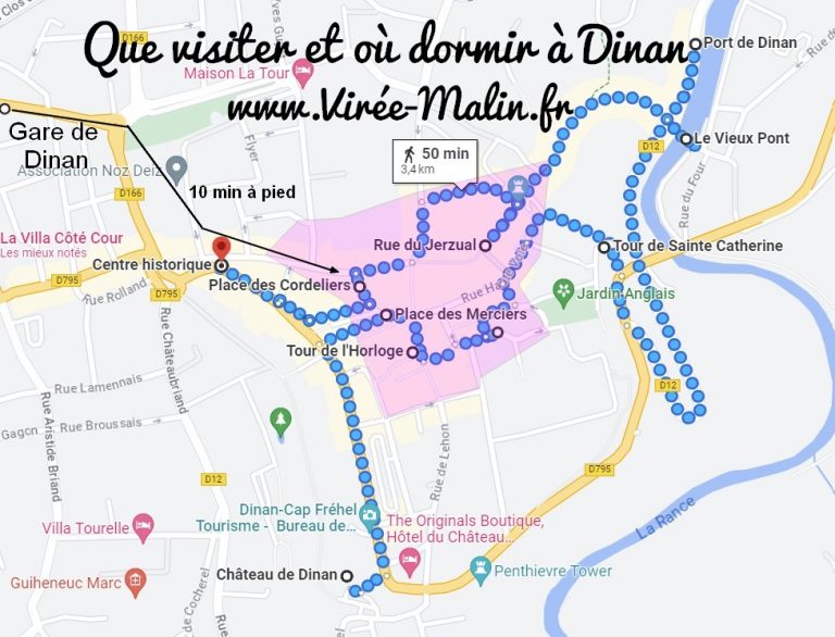Les incontournables à visiter à Dinan et où dormir ? Virée-Malin.fr